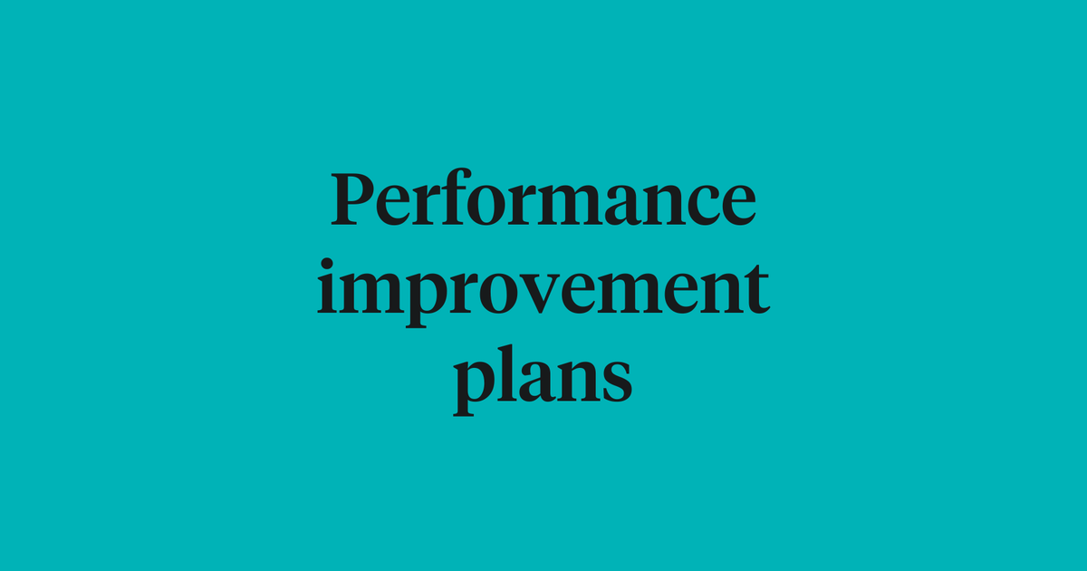 Performance improvement plan: In-depth guide | Culture Amp