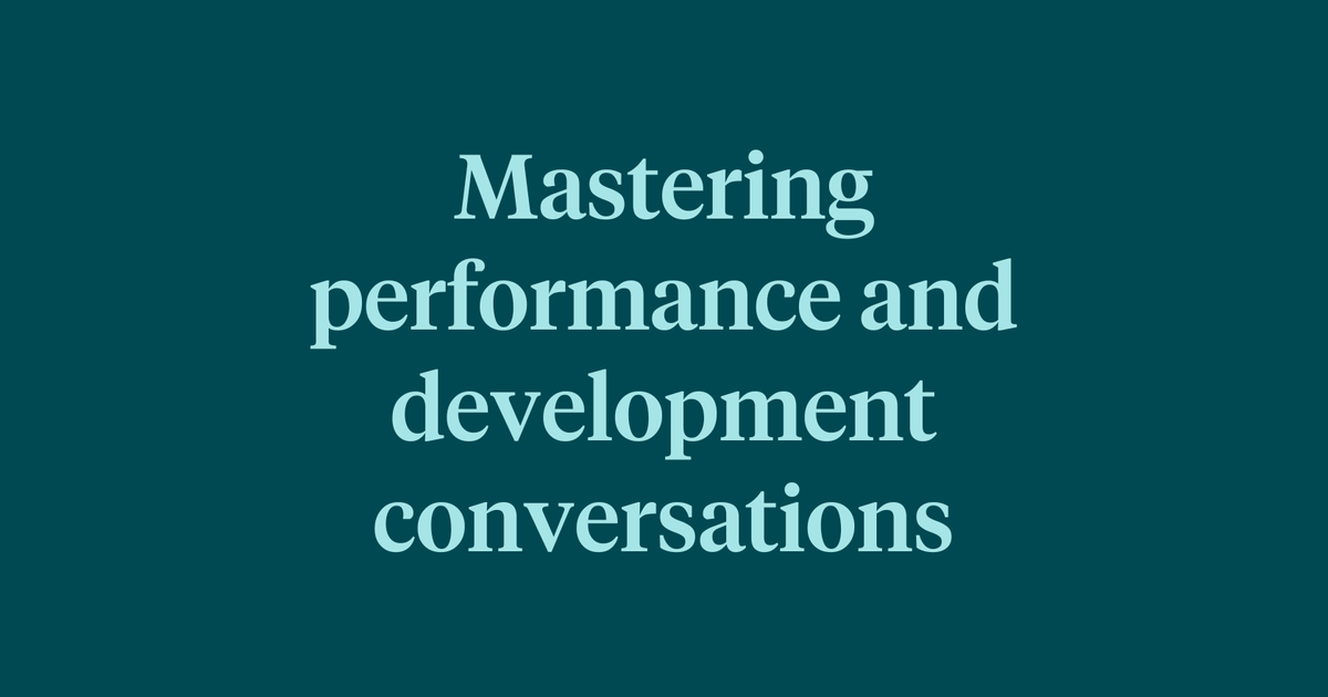 Mastering performance and compensation conversations | Culture Amp
