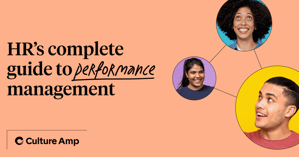 What is performance management? HR guide | Culture Amp